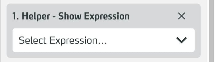 Show Expression